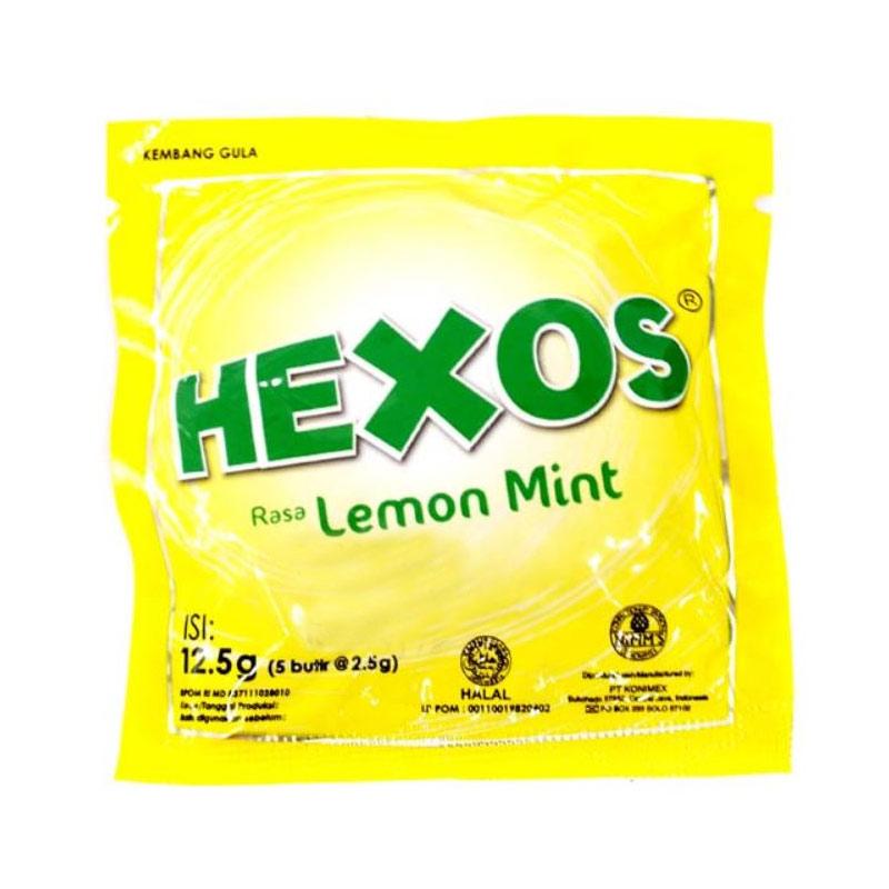 Jual Hexos Permen Rasa LEMON MINT [Kuning] - Paket 2 sachet di Seller ...