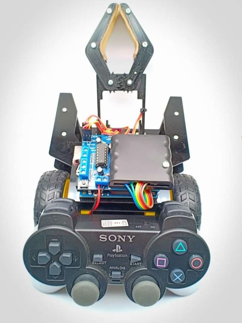 Jual Robot Transporter Gripper Arduino Controler Joystick Wireless Di Seller Nawa Khaira ...