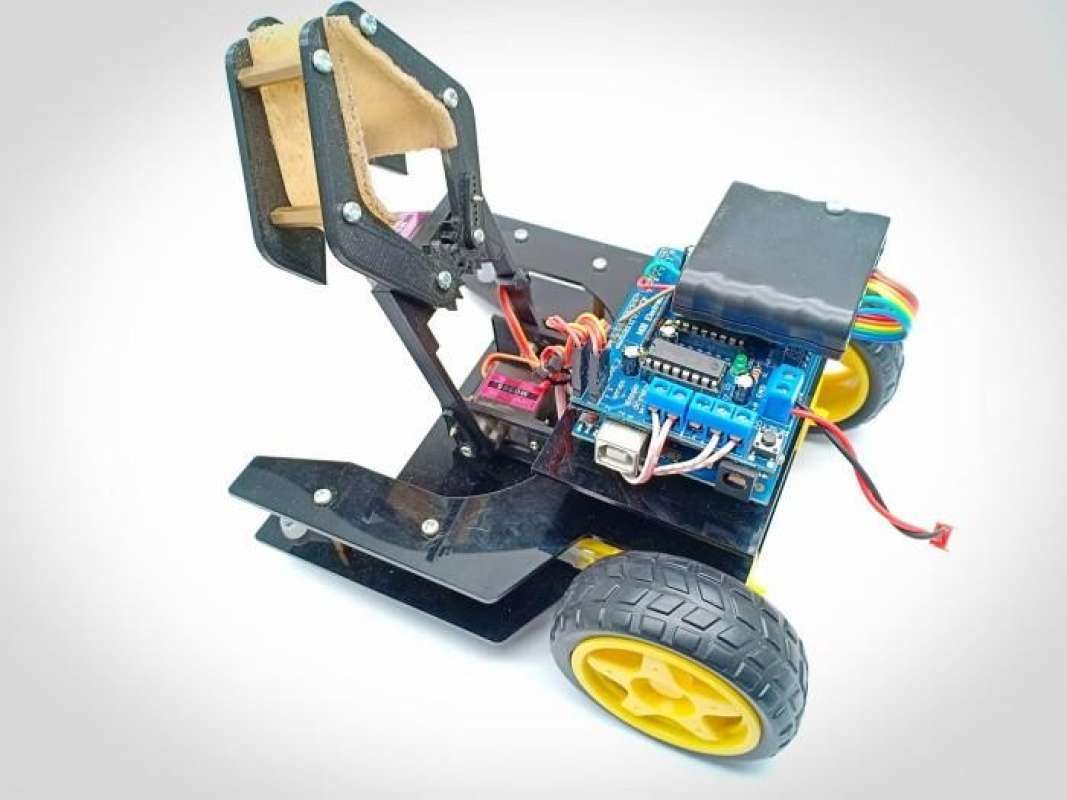 Jual Robot Transporter Gripper Arduino Controler Joystick Wireless Di ...