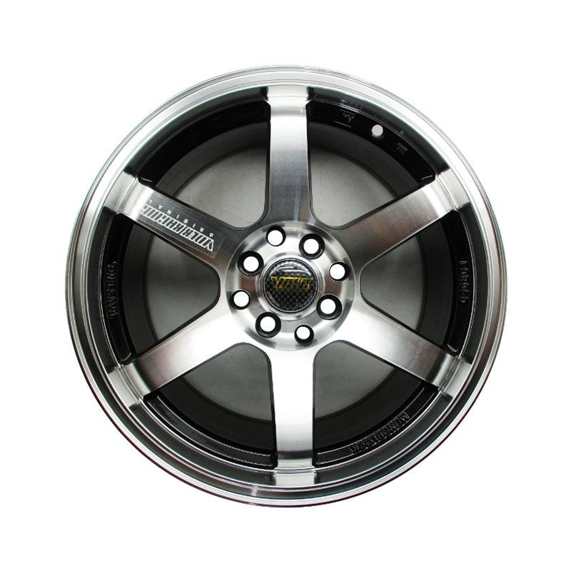Jual Oem Volk Racing Wheels Velg Mobil - Black Polis [16 Inch/ Pasang ...