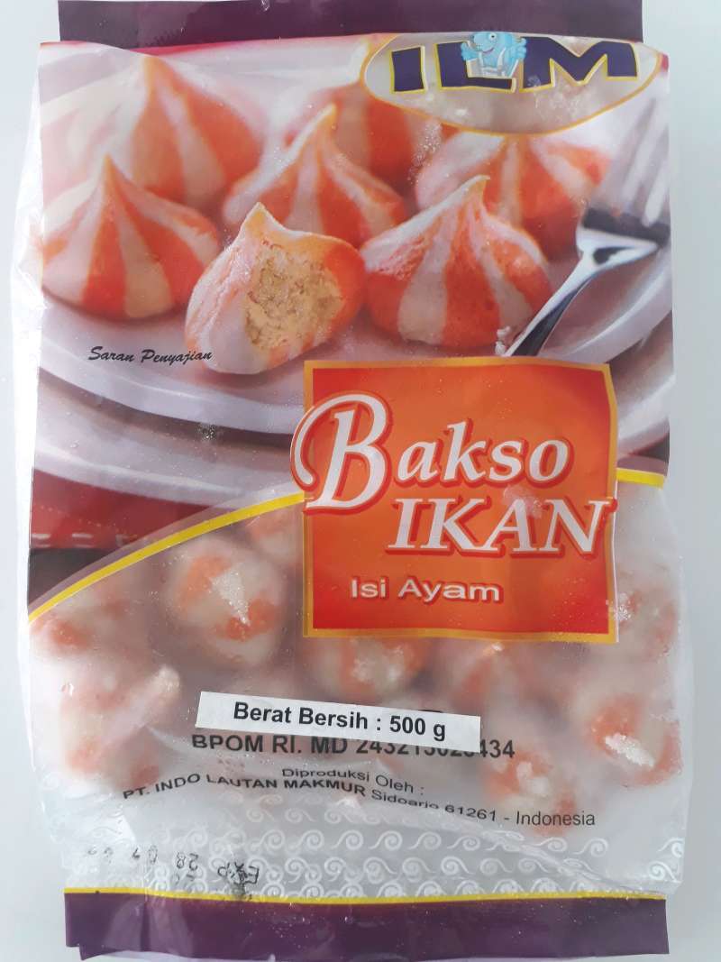 Jual Dumpling Ayam ILM 500 Gram Baso Ikan Isi Ayam di Seller ...