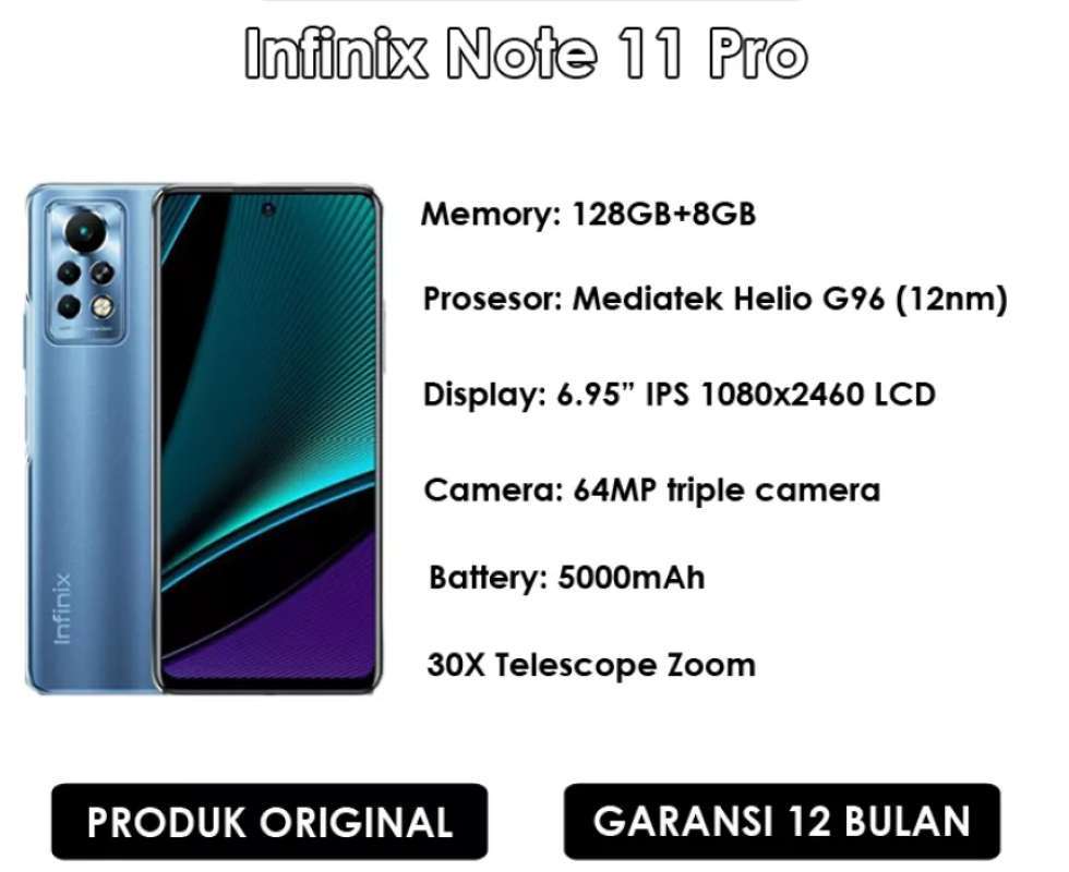 Jual Infinix Note 11 Pro 8/128 Di Seller Hg Store - Papanggo, Kota ...