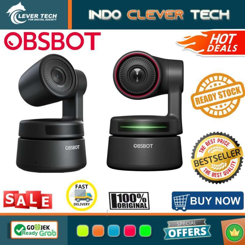 Promo OBSBOT Tiny AI-Powered PTZ Webcam OWB-2004-CE Diskon 18% di Seller Clever Tech - Cipete ...