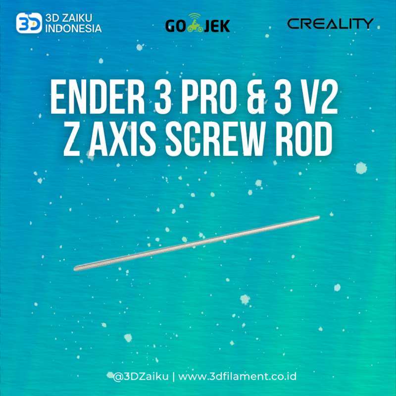Jual Original Creality Ender 3 Pro Ender 3 V2 Z Axis Screw Rod Di jual-original-creality-ender-3-pro-ender-3-v2-z-axis-screw-rod-di