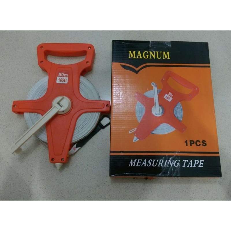 Jual METERAN TANCAP 50 METER FIBER ROLL PANJANG (WARNA SESUAI STOK) di ...