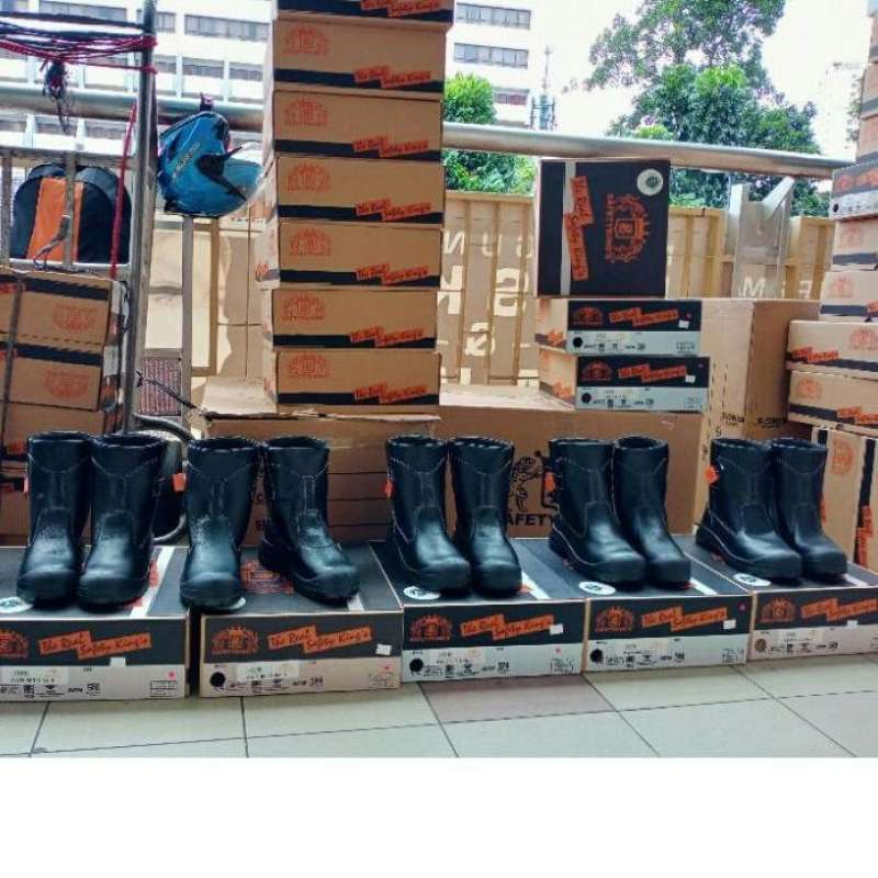 Jual Sepatu Safety Kings Kwd 805 X Hitam / Safety Shoes King's Kwd 805 ...