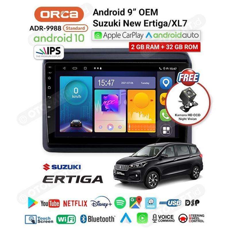 Jual Head Unit Tv Android 9 Inch Suzuki Ertiga/xl7 2018-2021 Orca Di Seller O2 Onlineshop ...