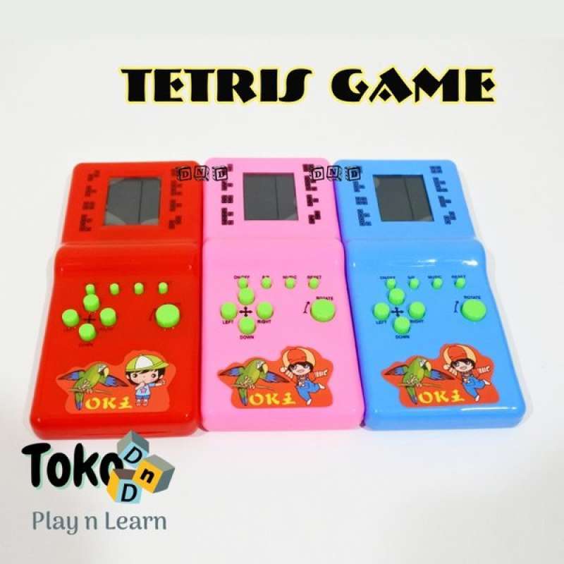 Jual Mainan Anak Gimbot Brick Retro Arcade Game Boy Gamebot Jadul ...