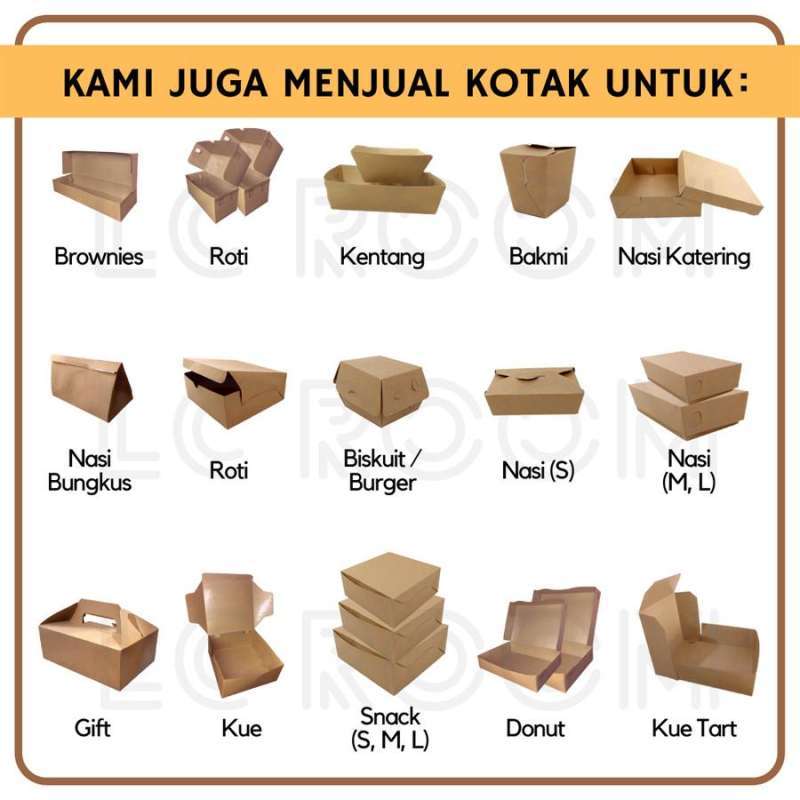 Jual Box Makanan / Dus / Kotak Makanan / Kardus Di Seller Lcpack ...