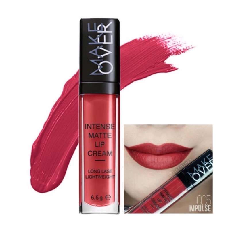 Promo Make Over Intense Matte Lip Cream - Lipstick Shade 05 Diskon 13% ...