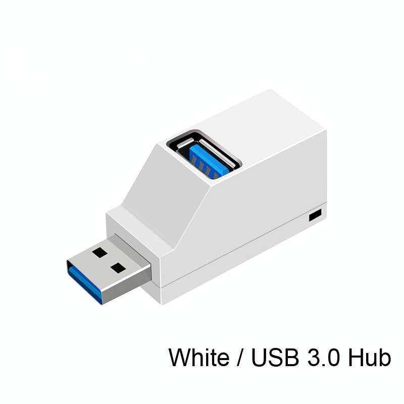 Jual Tripledi Usb Hub 3 Port 3.0 2.0 Mini Adapter Pc Laptop MacBook ...