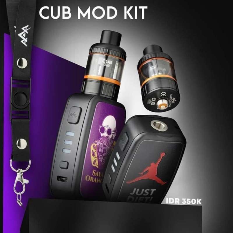Jual Cub Mod Kit Package With Rta By Aaavape X Vape Han 100% Authentic ...