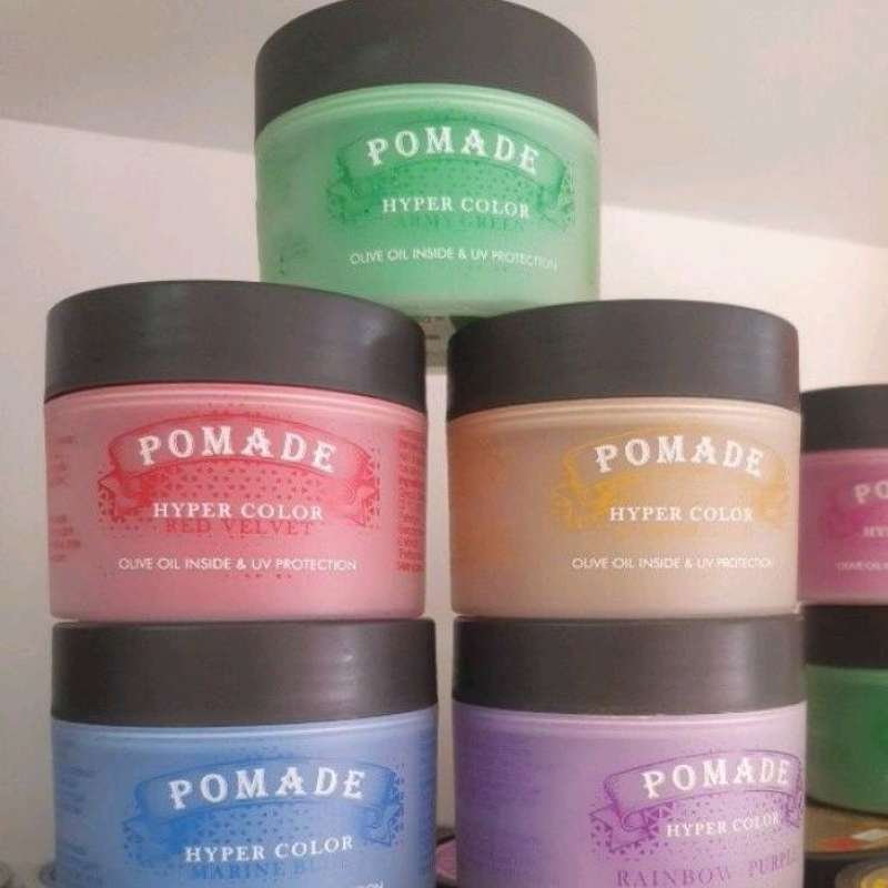 Jual CULTUSIA HYPER COLOR POMADE - POMADE WARNA CULTUSIA BPOM di Seller ...