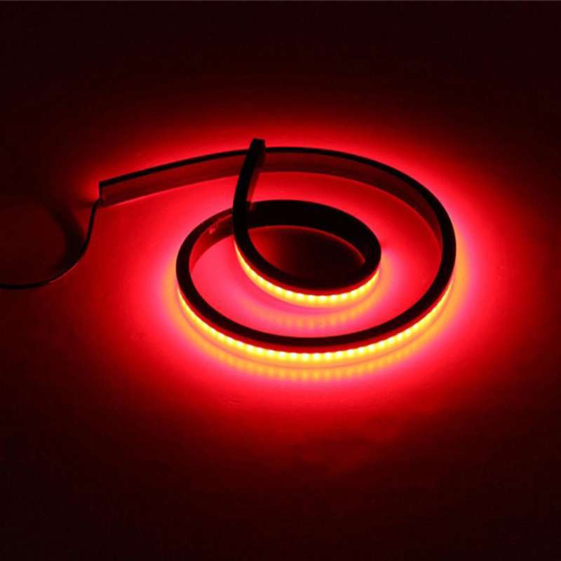 Jual 100cm Flexible LED BrakeLight Strip Car Rear Window High Mount Red ...