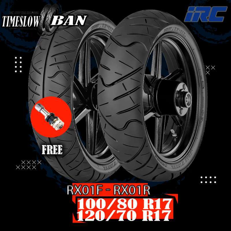 Jual Paket Ban Motor Moge (motor Batangan) // Irc Road Sport Rx01f 100/80- Rx01r 120/70 Ring 17 ...
