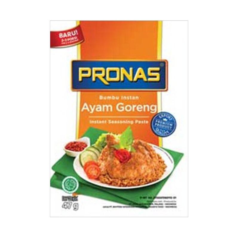 Promo PRONAS 3004040001 Bumbu Pasta Ayam Goreng [50 g/ Sachet] Diskon ...