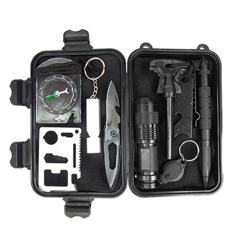 Jual Outdoor Survival Kit Tactical EDC Tool Box Set di Seller hicamp.id ...