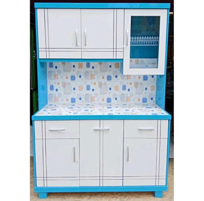 Jual lemari sayur 3 pintu/lemari dapur/lemari piring minimalis di ...