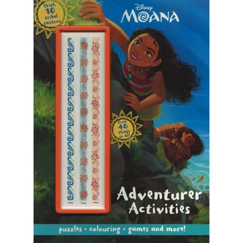 Promo Original Import - Adventurer Activities: Moana Buku Child ...