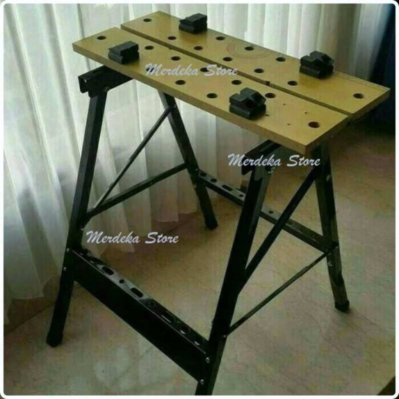 Jual Krisbow Meja Kerja Workshop Portabel - Work Bench - Meja Gergaji ...