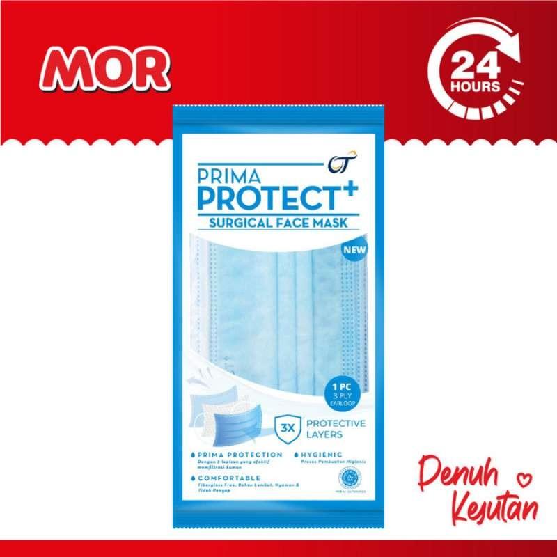 Jual Prima Protect+ Surgical Mask Masker Medis Isi 10 Pcs Di Seller Mor ...