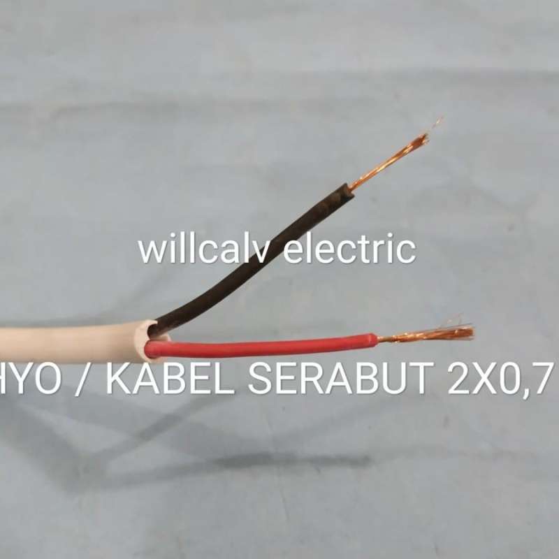 Jual Kabel Isi 2 Serabut Hyo 2x0.75 - Kabel Serabut Isi 2 Hyo 2x0.75 ...