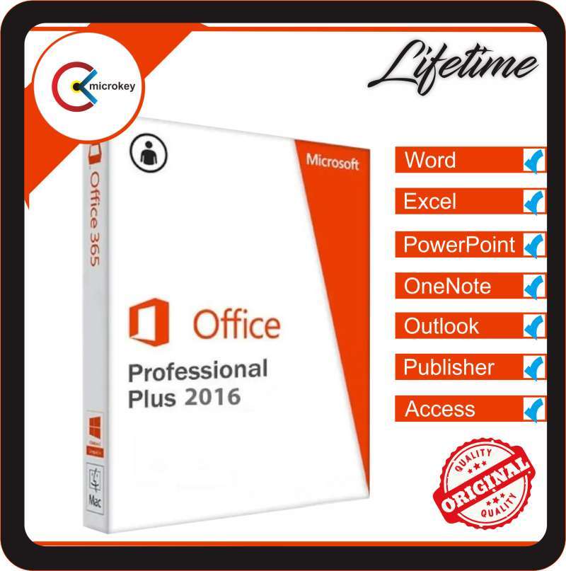 Jual Lisensi Key Original Retail Office 2016 Professional Plus ...