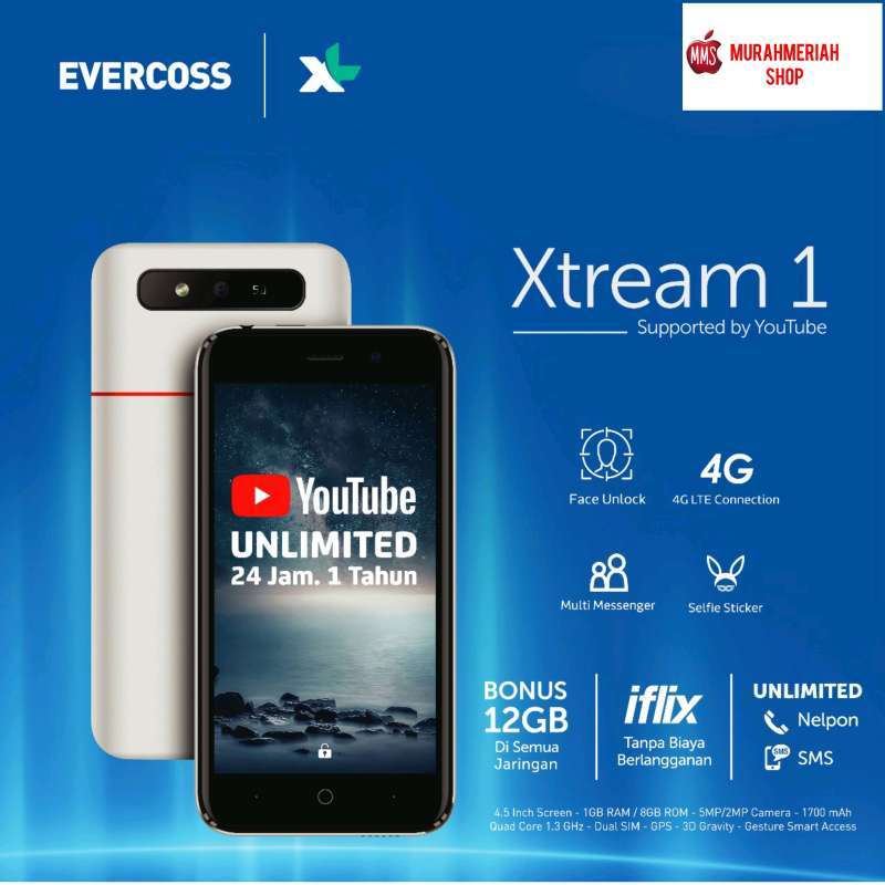 Jual Evercoss S45 Xtream 1 Smartphone di Seller MurahMeriah Shop ...