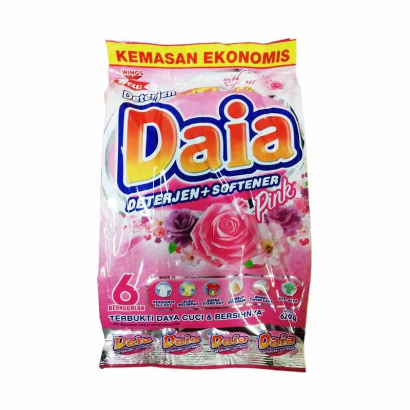 Jual Daia Deterjen + Softener Pink 565g di Seller Alfamidi Official ...