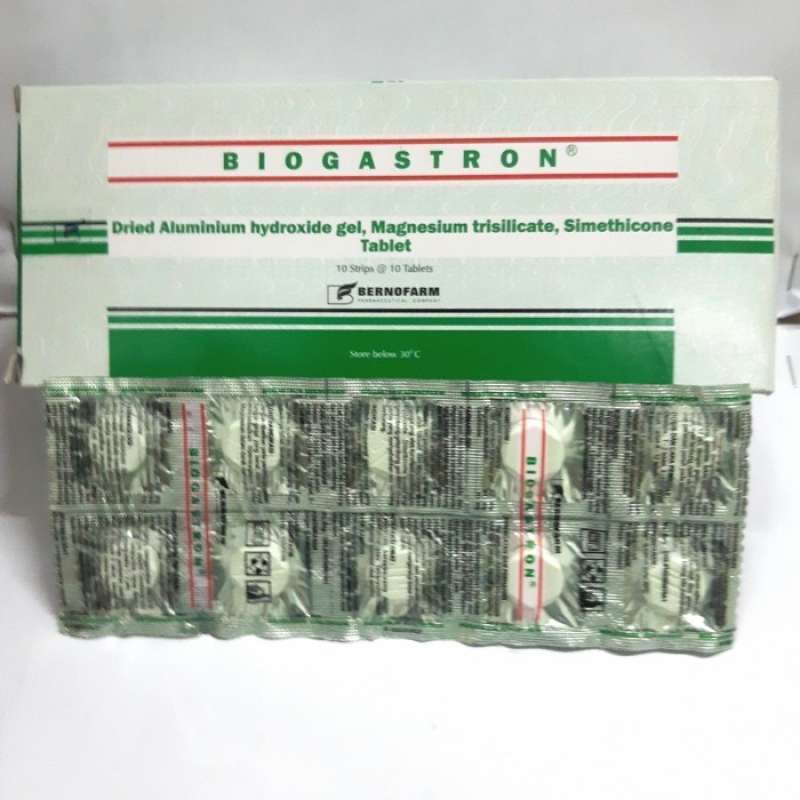 Promo Biogastron Tablet Box 10 Strip Diskon 3% di Seller Apotek Hanira ...