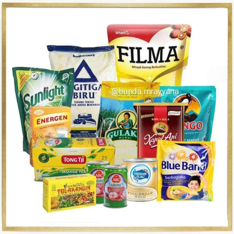 Jual Paket Hemat Belanja Bulanan Termurah - Harga Grosir Terupdate Hari ...