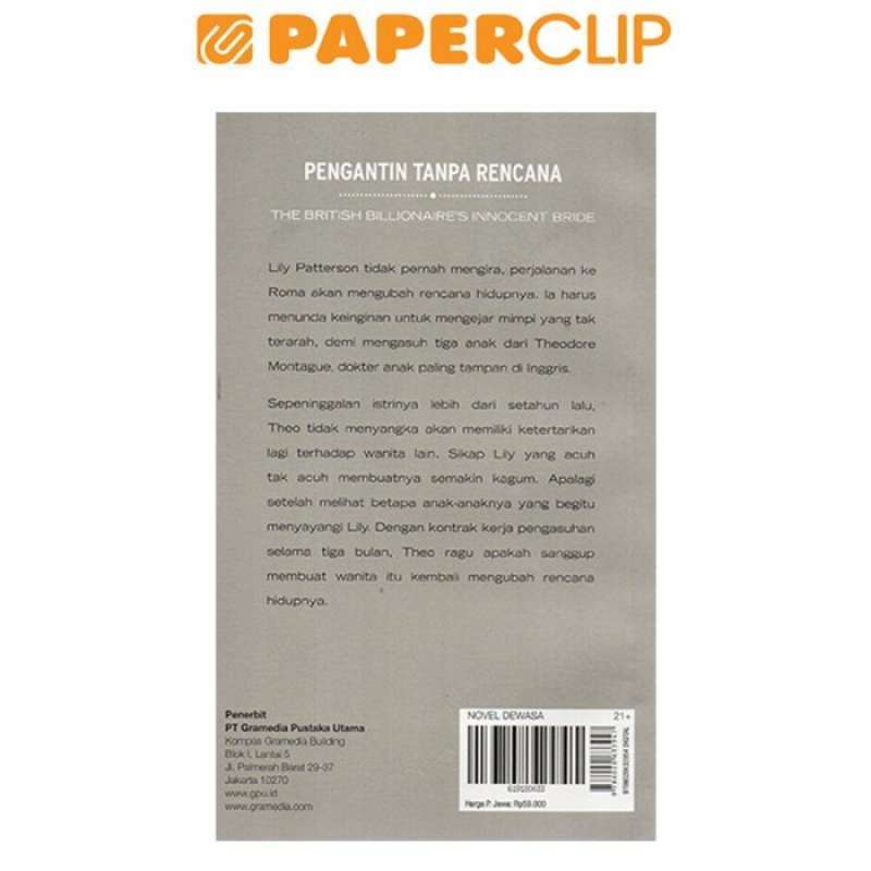 Promo Original Harlequin Koleksi Istimewa:pengantin Tanpa Rencana Buku ...