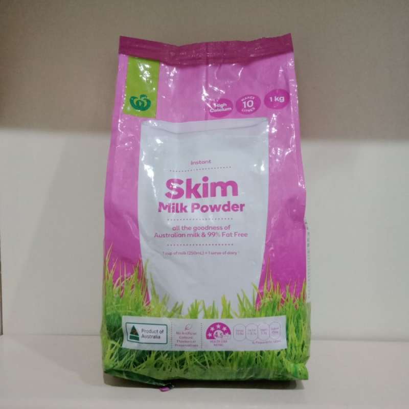 Jual Woolworths Skim Milk Powder 1 kg / Susu bubuk Ori Australia di ...