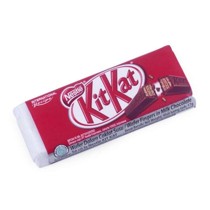 Promo KITKAT Nestle 2 Fingers Chocolate Wafer 17g - Kit Kat Cokelat ...