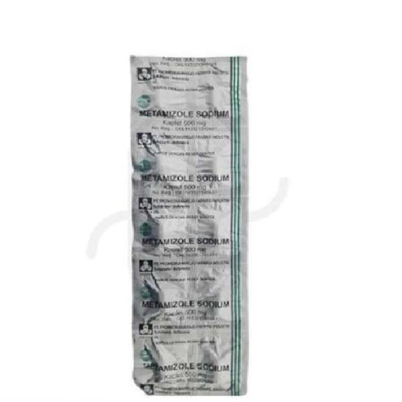 Jual METAMIZOLE SODIUM PROMED 500 MG STRIP 10 KAPLET di Seller APOTEK ...