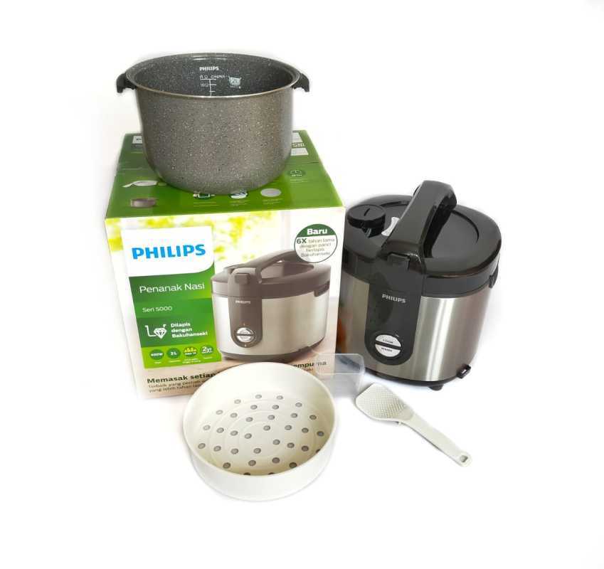 Jual Philips Rice Cooker 2 L- 5000 Premium Series Hd 3138 - Merah Di ...