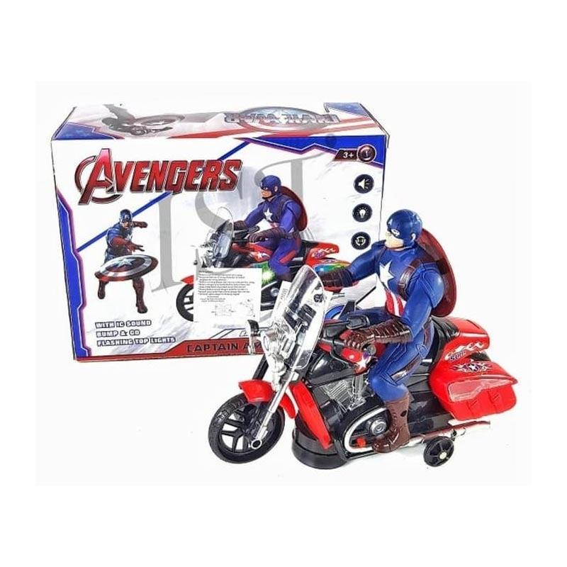 Jual OEM 04 The Avengers Captain America Motor Action Figure di Seller ...