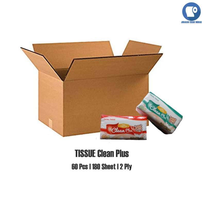 Promo Tisu Cleanplus 180 sheet/setara tisu Nice 180 sheet /1 Dus isi 60 ...