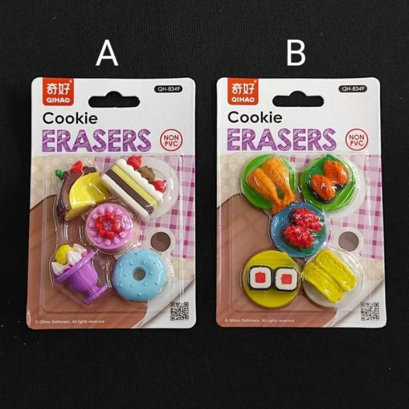 Jual PENGHAPUS MAKANAN / COOKIE ERASER di Seller Shop shop - | Blibli