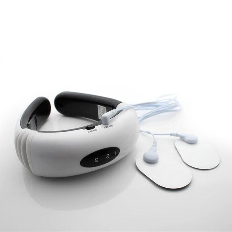 Jual Best Electric Neck Massager Magnetic Cervical Vertebra Therapy ...