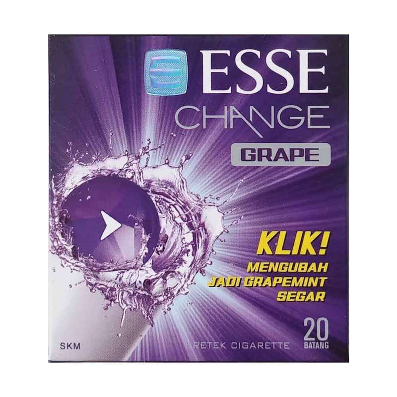 Jual ESSE CHANGE Grape Rokok [1 slop/ 10 bungkus/ 20 batang] di Seller ...