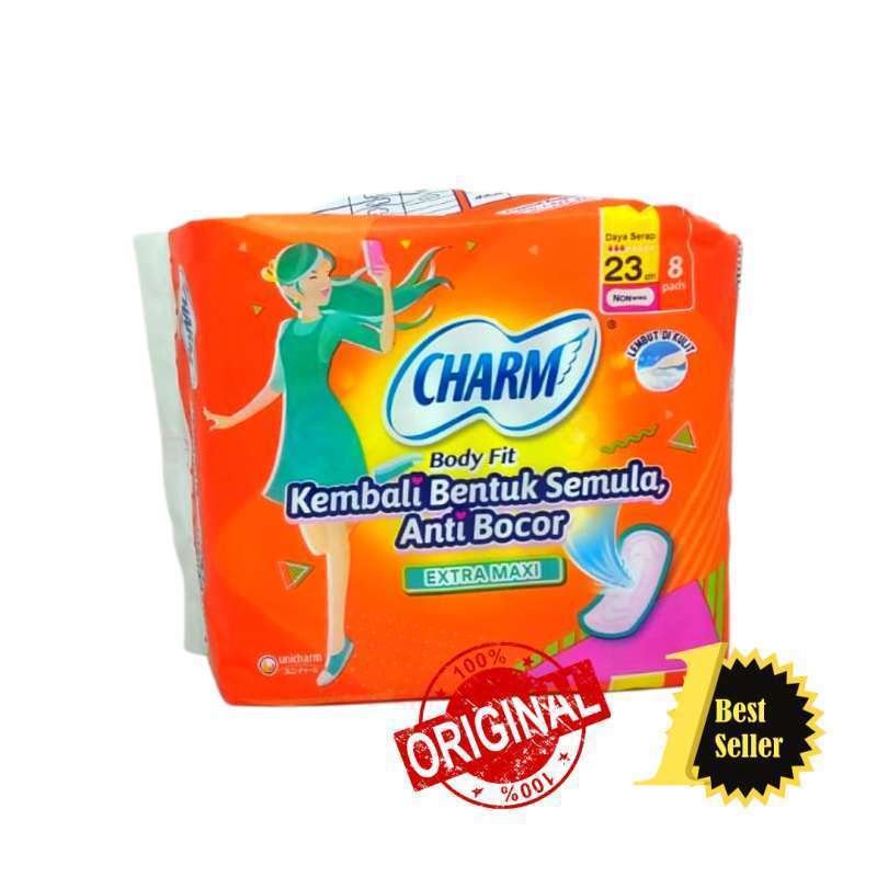 Jual Charm Extra Maxi Non Wing/tanpa Sayap 8 Pad Di Seller Sembako Id ...