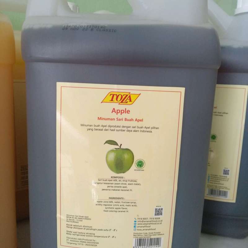 Promo TOZA Jus Apel Diskon 5% di Seller BerkahJus - Cipinang Muara ...