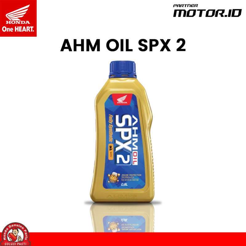 Jual Ahm Oil Oli Ahm Spx2 800 Ml Sae:10w-30, Api-sl, Jaso:mb Di Seller ...