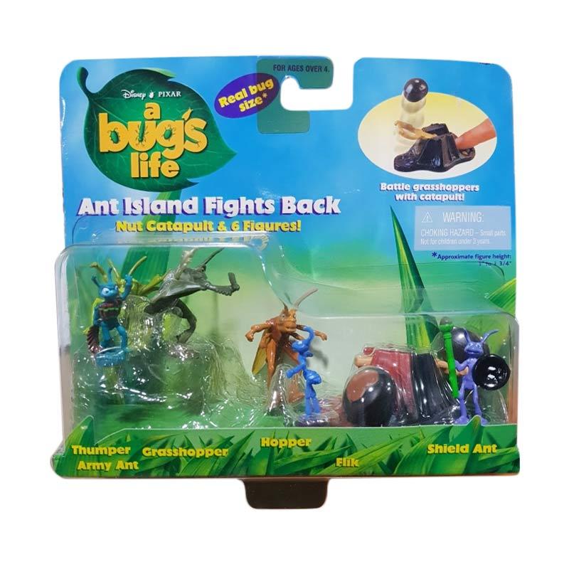 Jual Mattel Disney Pixar A Bug's Life Ant Island Fights Back Action ...