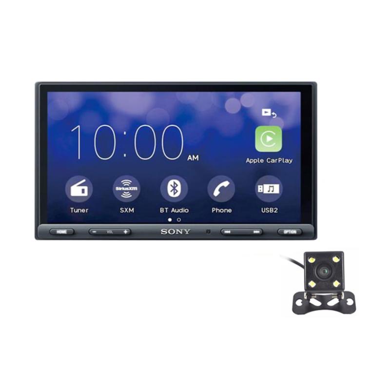 Promo SONY XAV-AX5000 Double Din Audio Head Unit Tape Mobil + Free Rear ...