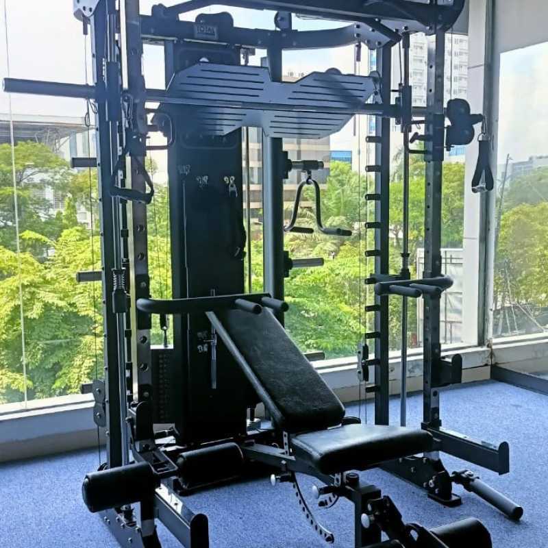 Promo Multi Gym Tl-088 Power Rack Smith Machine - Alat Fitness - Alat ...