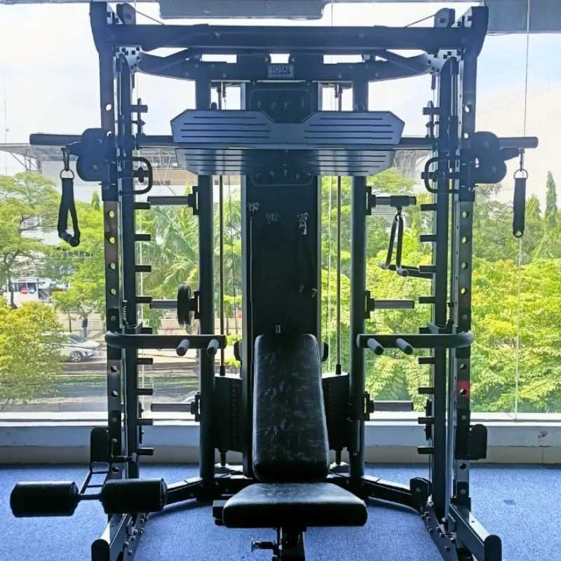 Promo Multi Gym Tl-088 Power Rack Smith Machine - Alat Fitness - Alat ...