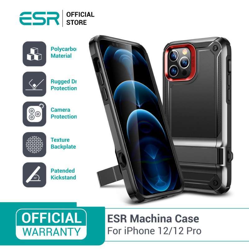 Jual Hard Case Kick Stand iPhone 12 / 12 Pro ESR Machina di Seller ESR Indonesia Official Store ...