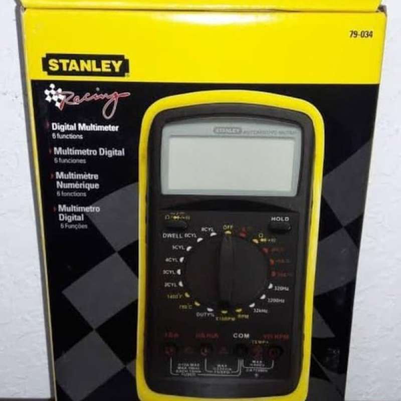 Jual Digital Multimeter Stanley 79034 Pengukur Tegangan Listrik Di ...